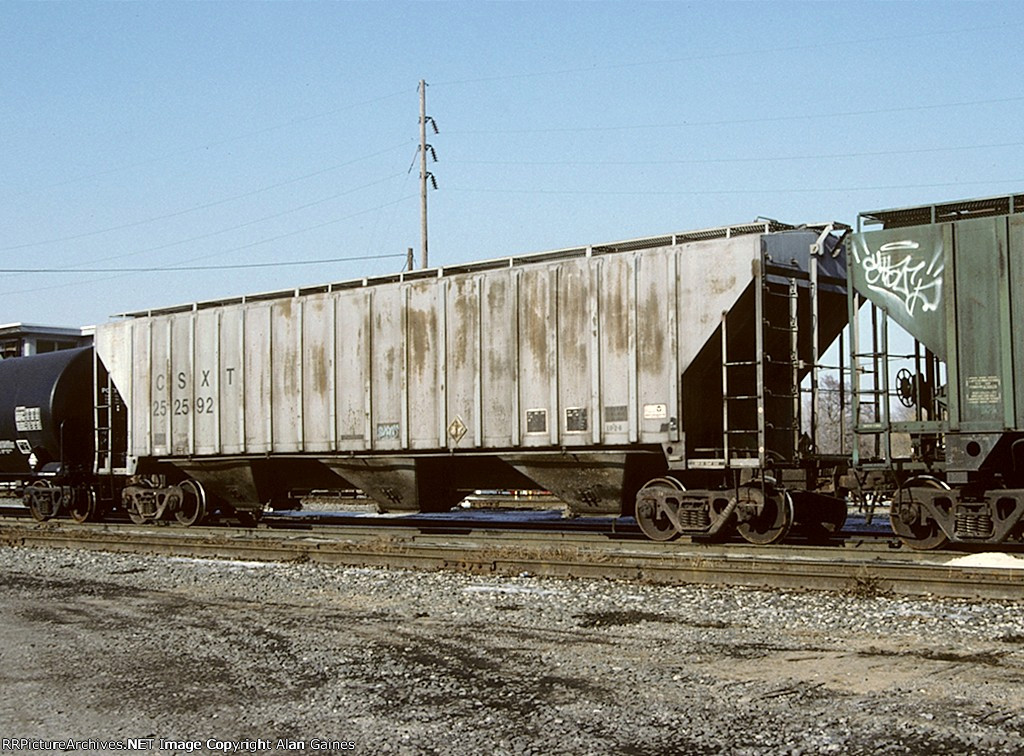 CSX Covered Hopper 252592